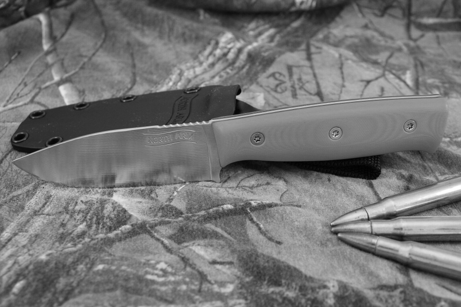 Lynx Seconds: Hunting Knife with Sheath - North Arm Knives