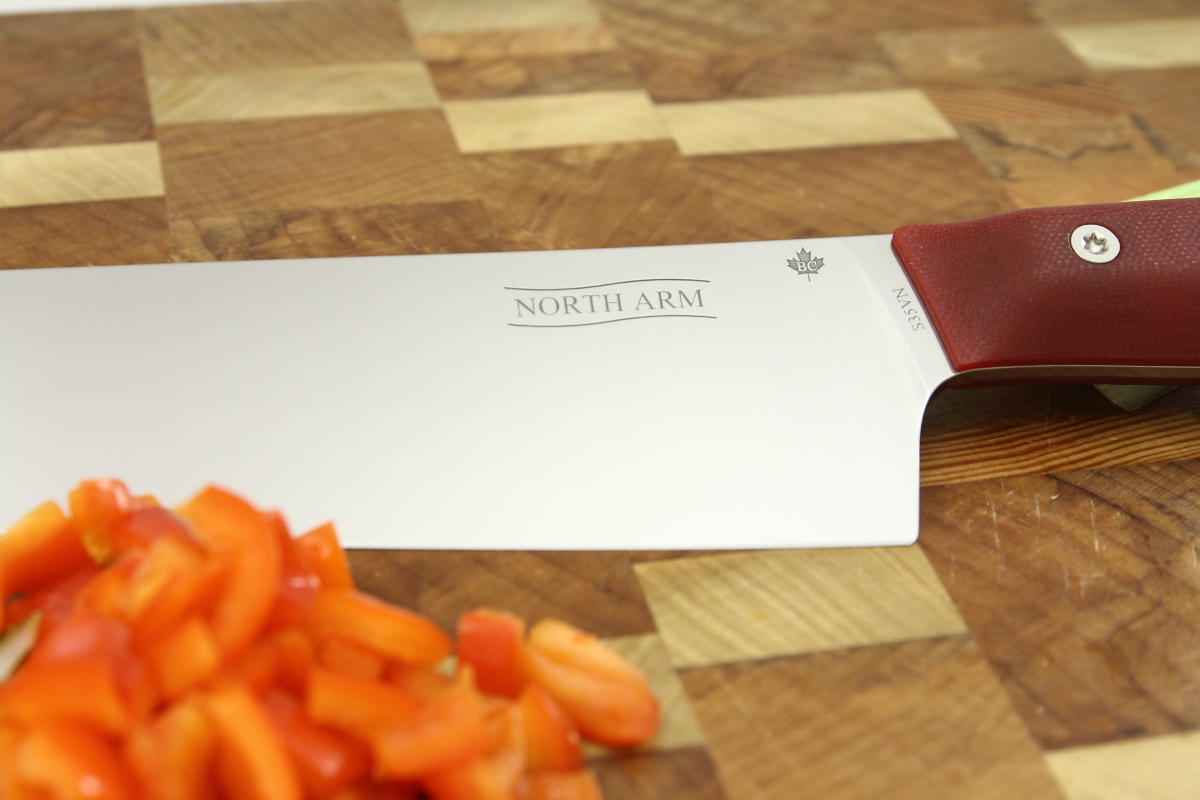 Alder 8 Inch Chefs Knife - North Arm Knives